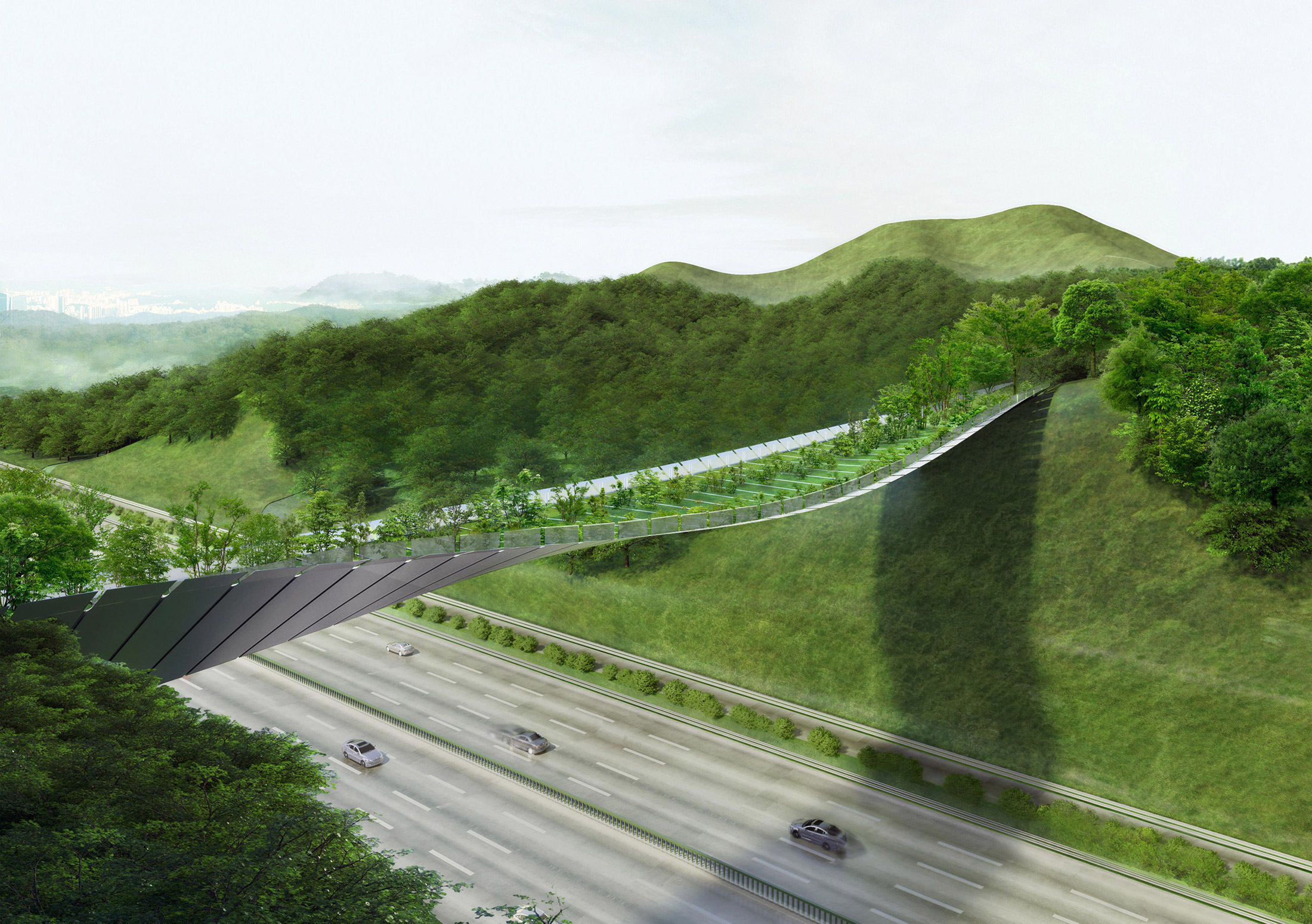 Yangjaegogae Eco Bridge — About Architecture