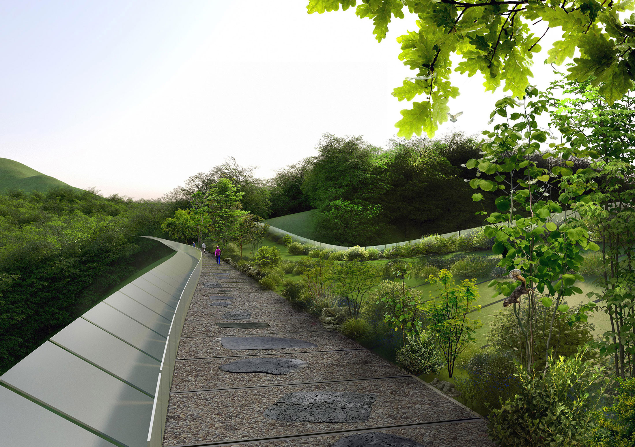 Yangjaegogae Eco Bridge — About Architecture